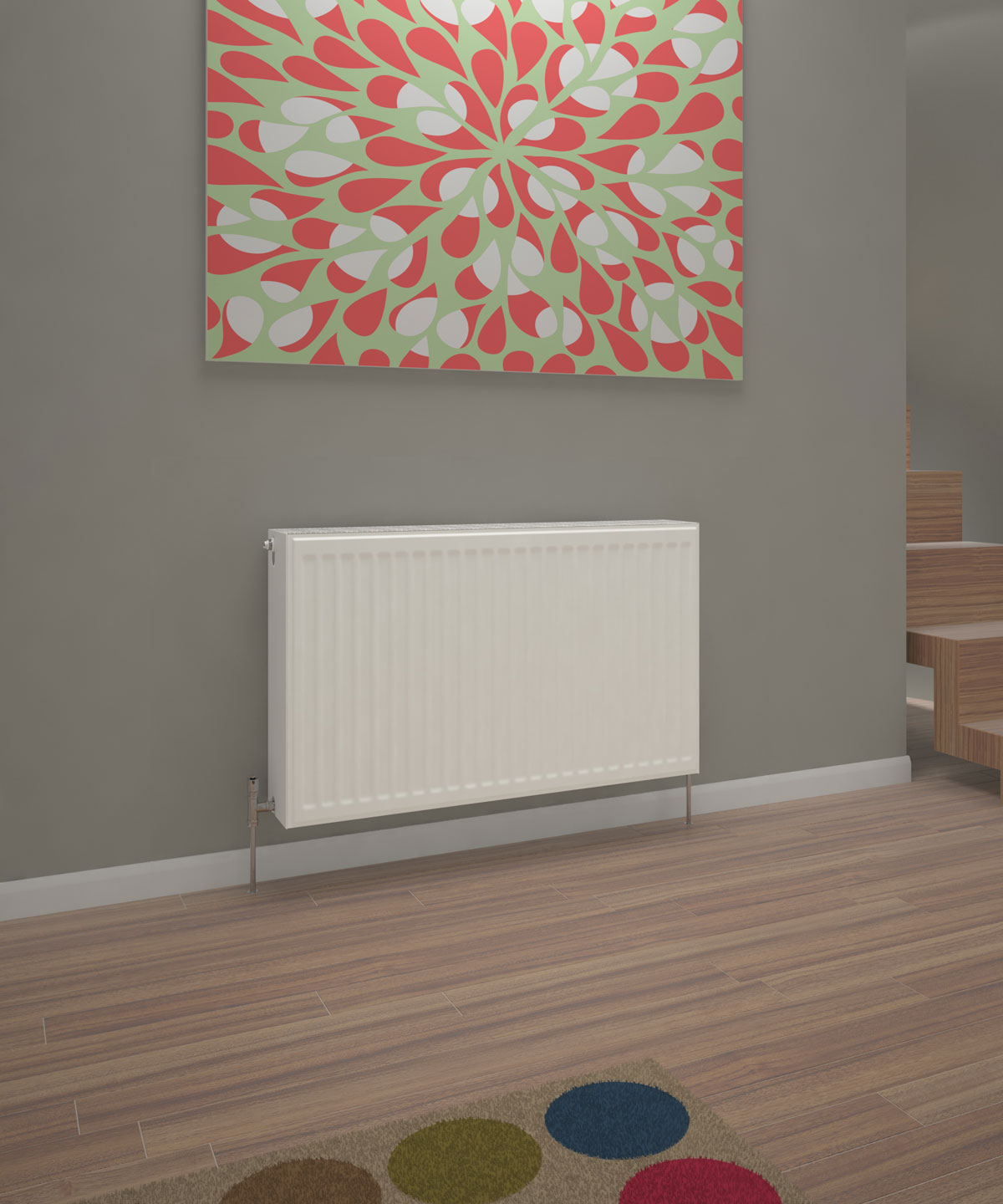 Kudox Steel Panel Radiator Type 33 Triple Panel Triple Convector 600mm ...