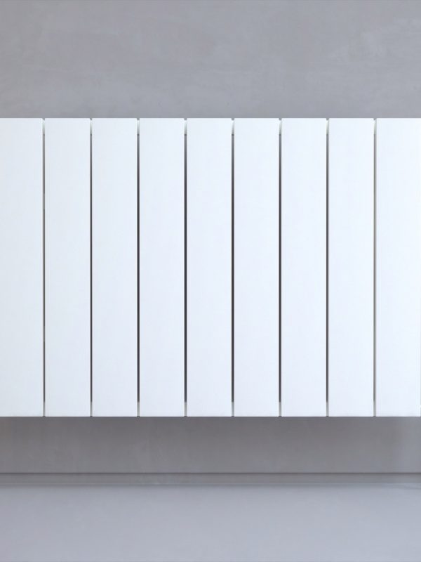 Kudox AluLite Aluminium Radiator Flat 600mm x 1040mm Textured White ...